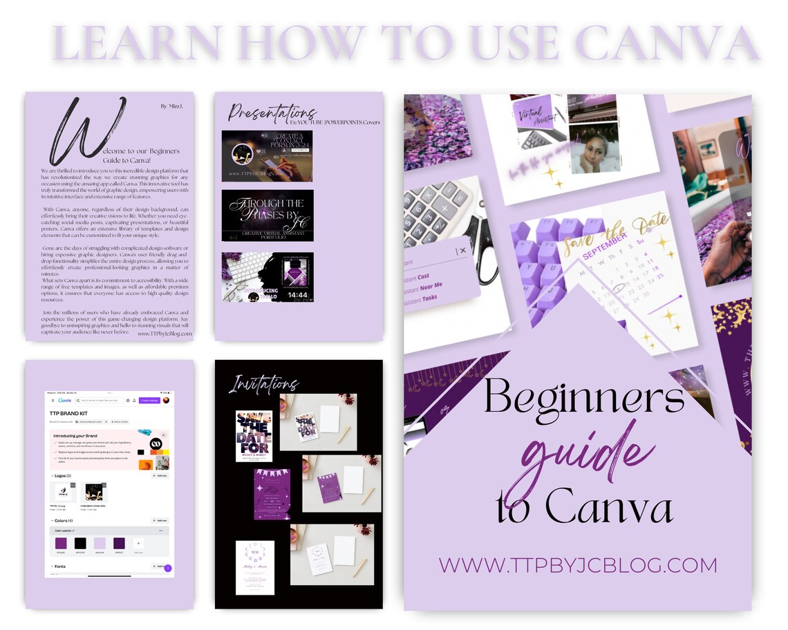Canva Beginners Guide| Canva Basic Guide | How to Use Canva | Getting ...