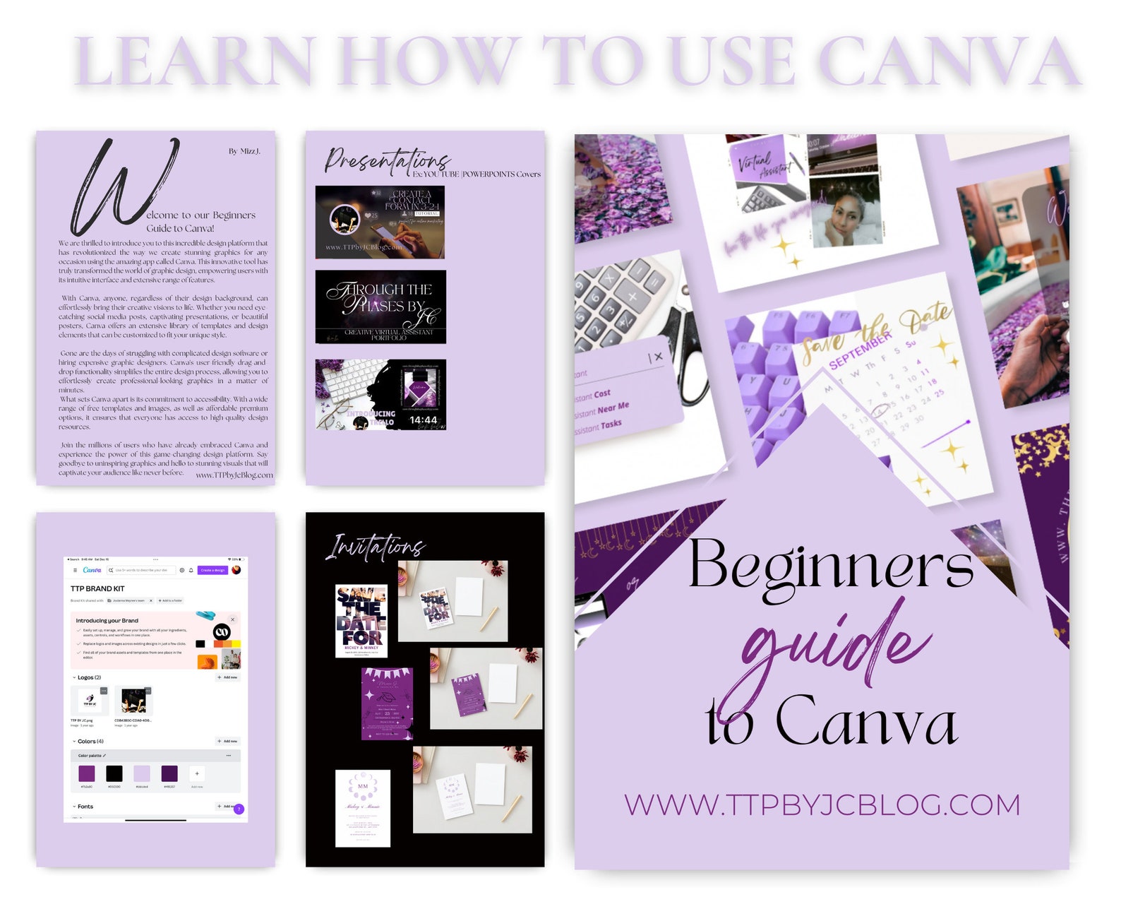 Canva Beginners Guide| Canva Basic Guide | How to Use Canva | Getting ...