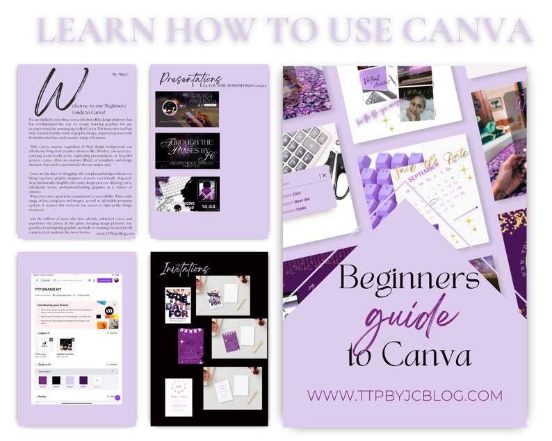 Canva Beginners Guide| Canva Basic Guide | How to Use Canva | Getting Started| Brand Your ...