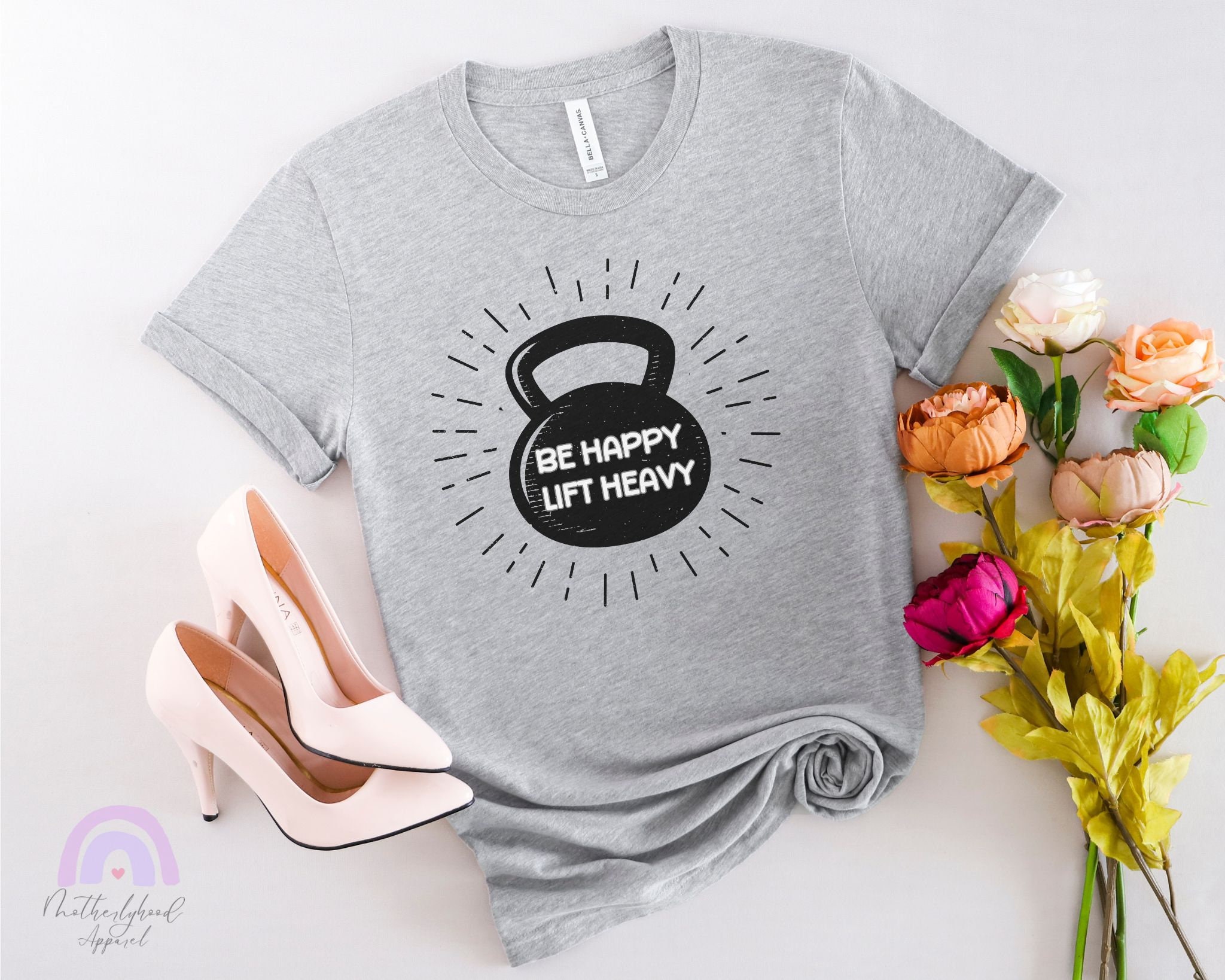 Lifting Shirt, Fit Mom Shirt, Get Fit Shirt, Fit Mom Shirts, Be Happy ...