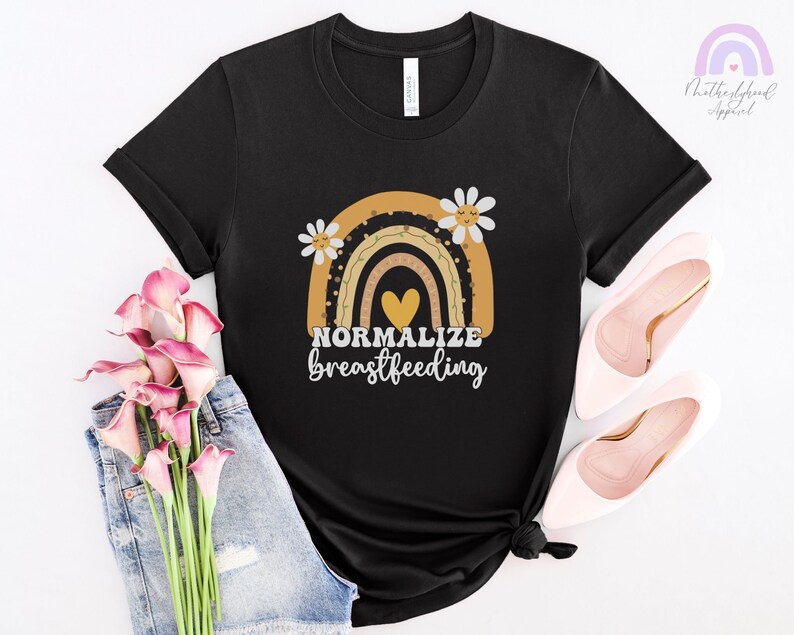 Normalize Breastfeeding Shirt, Breastfeeding Shirt, Funny New Mom Shirt ...