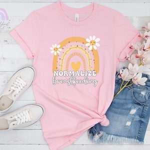 Normalize Breastfeeding Shirt, Breastfeeding Shirt, Funny New Mom Shirt ...