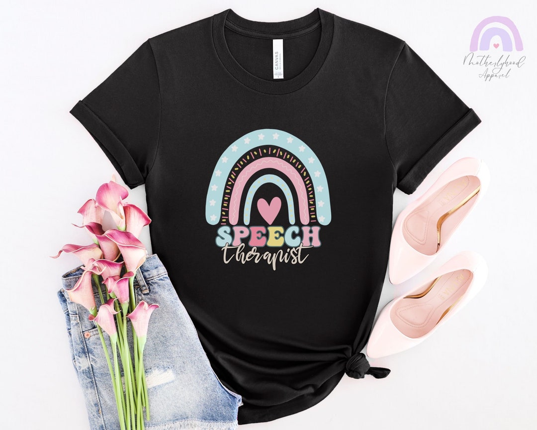 Speech Therapy T-shirt, Speech Therapy Shirt, Speech Pathologist ...