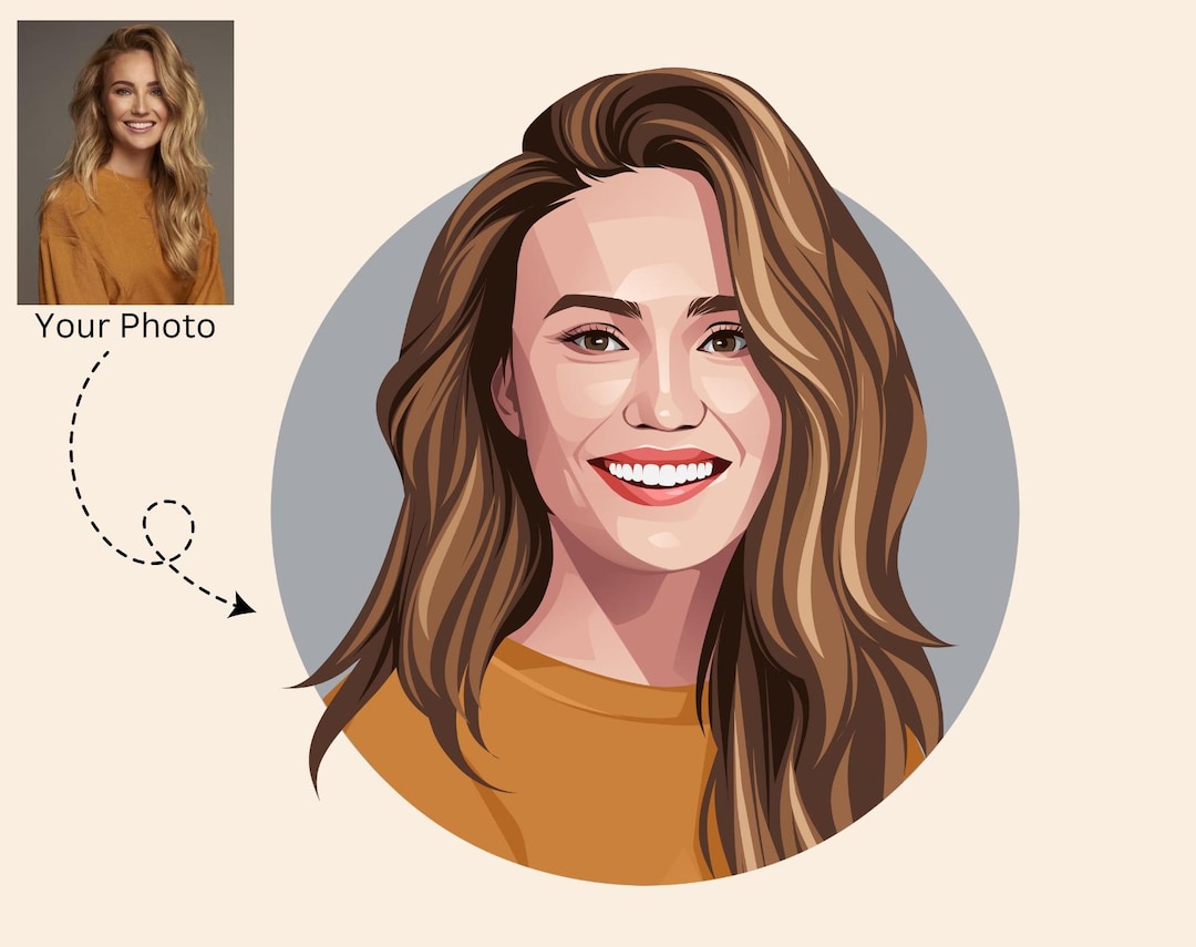 Personalised Photo, Custom Portrait, Unique Gifts, Custom Digital ...