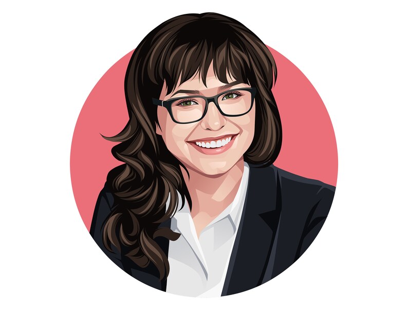 Custom Illustrated Avatars Custom Portrait From Photo Digital Vector ...