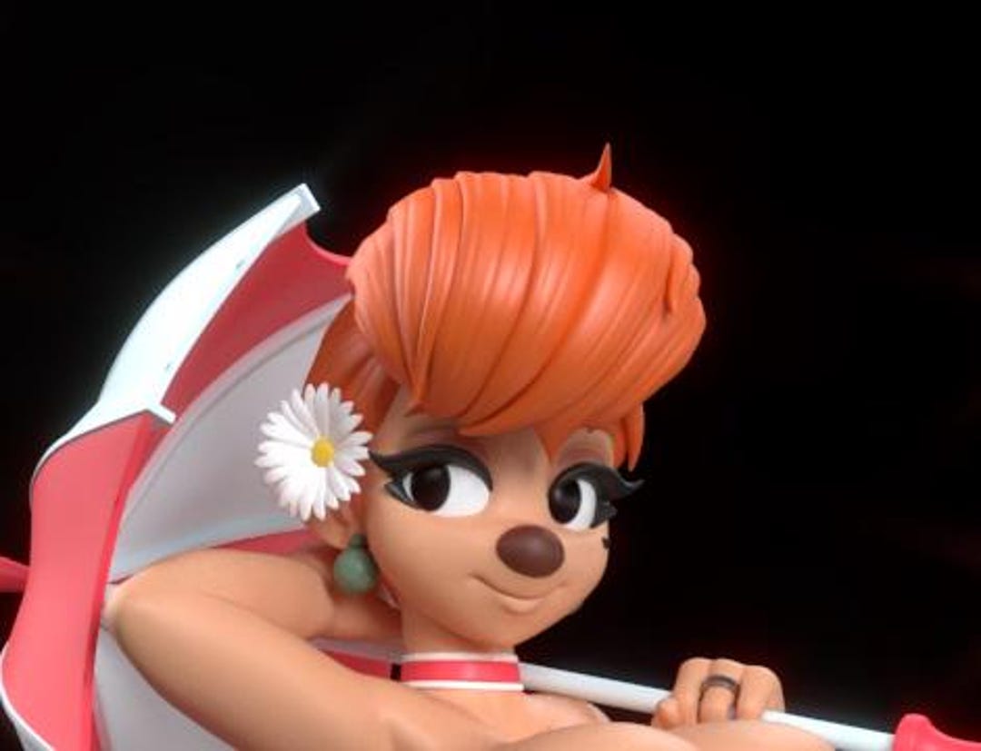 Roxanne Figure | 3D Printed | Painted or Garage/model Kit | Designed by ...