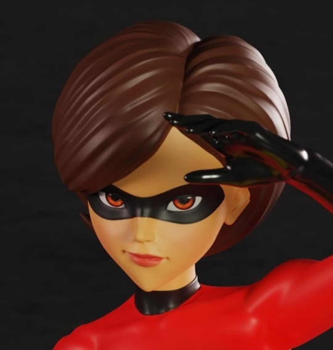 Helen Parr 3D Printed Statue Painted or Garage/model Kit Designed by ...