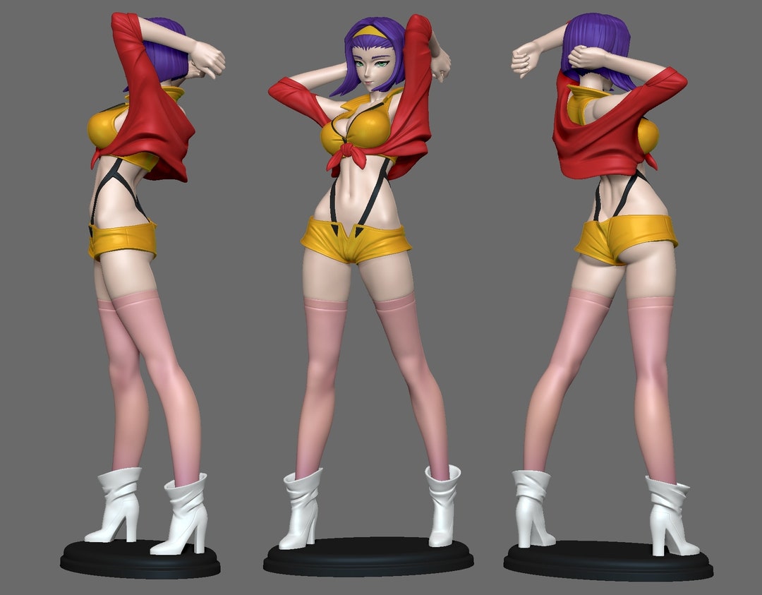 Faye 3D Printed Statue Painted or Garage/model Kit Designed by Polybitsart - Etsy