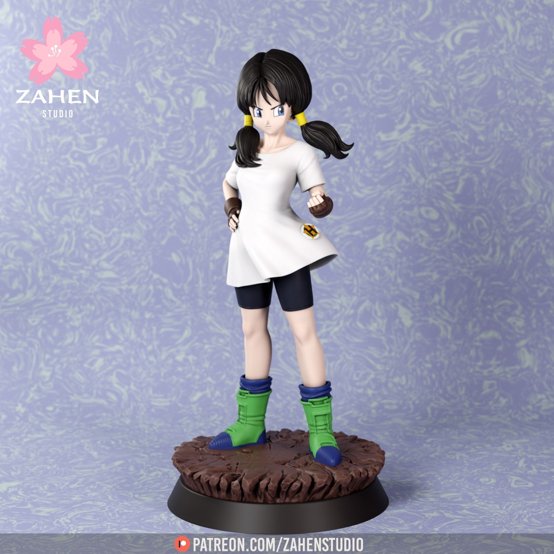 Videl 3D Printed Statue Painted or Garage/model Kit Designed by Zahen ...