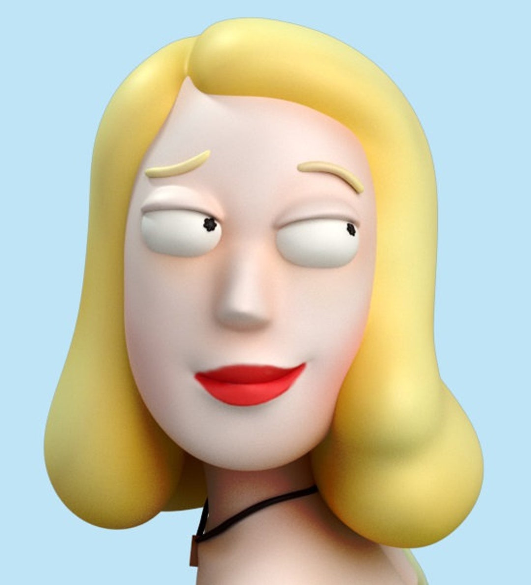 Beth 3D Printed Statue Painted or Garage/model Kit Designed by Torrida ...