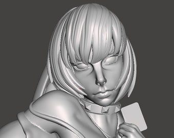 Pf1-tay Fanart 3D Printed Statue Painted or Garage/model Kit Designed ...