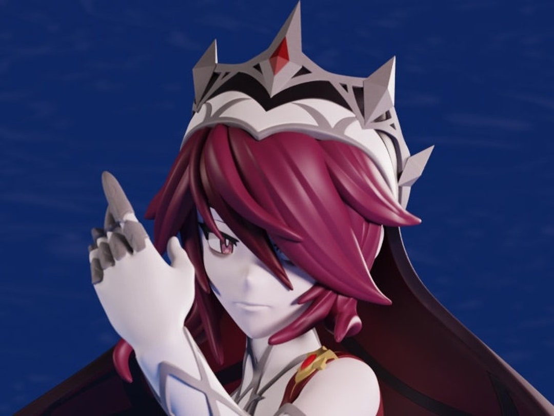 Rosaria 3D Printed Statue Painted or Garage/model Kit Designed by ...