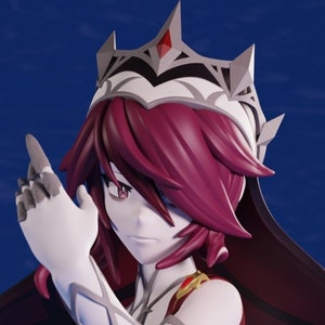 Rosaria 3D Printed Statue Painted or Garage/model Kit Designed by ...