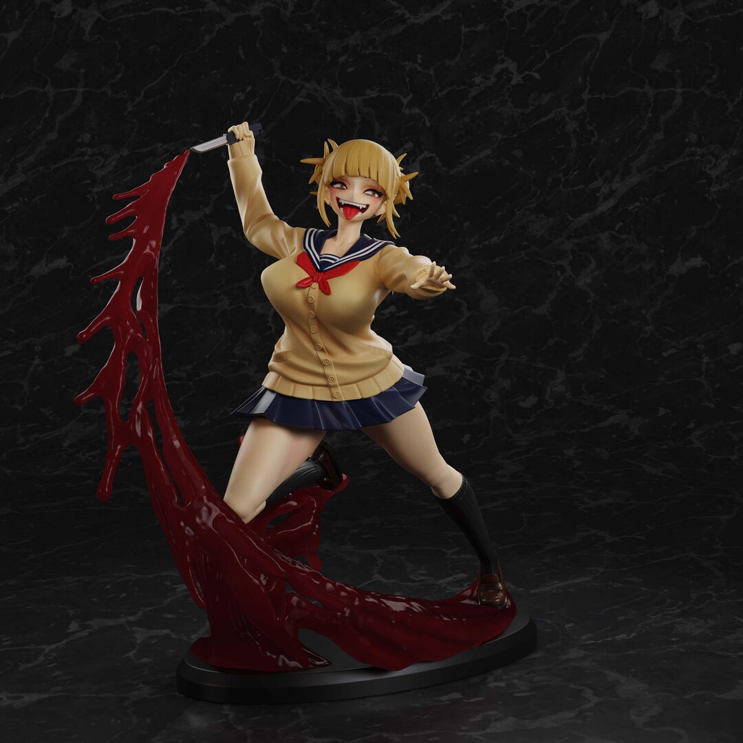 Himiko 3D Printed Statue Painted or Garage/model Kit Designed by ...