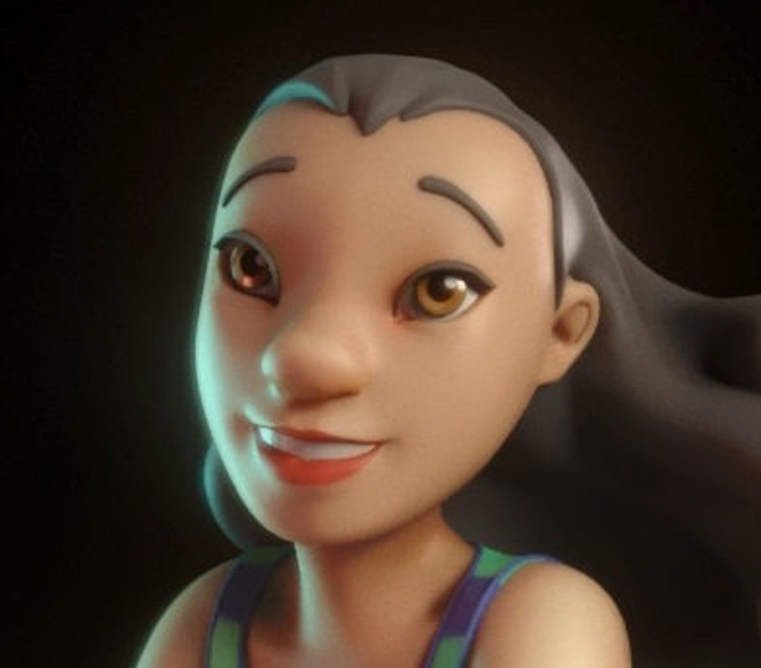 Nani 3D Printed Statue Painted or Garage/model Kit Designed by Torrida ...