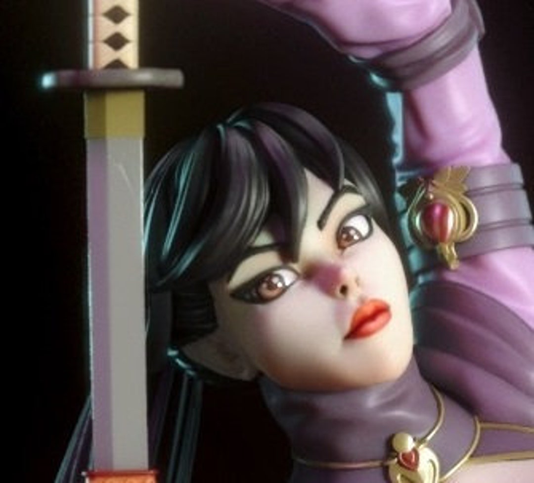 Sara 3D Printed Statue Painted or Garage/model Kit Designed by Torrida ...