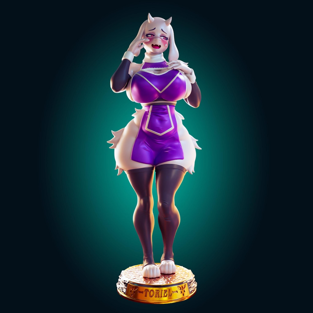 Toriel Figure 3D Printed Painted or Garage/model Kit Designed by ...