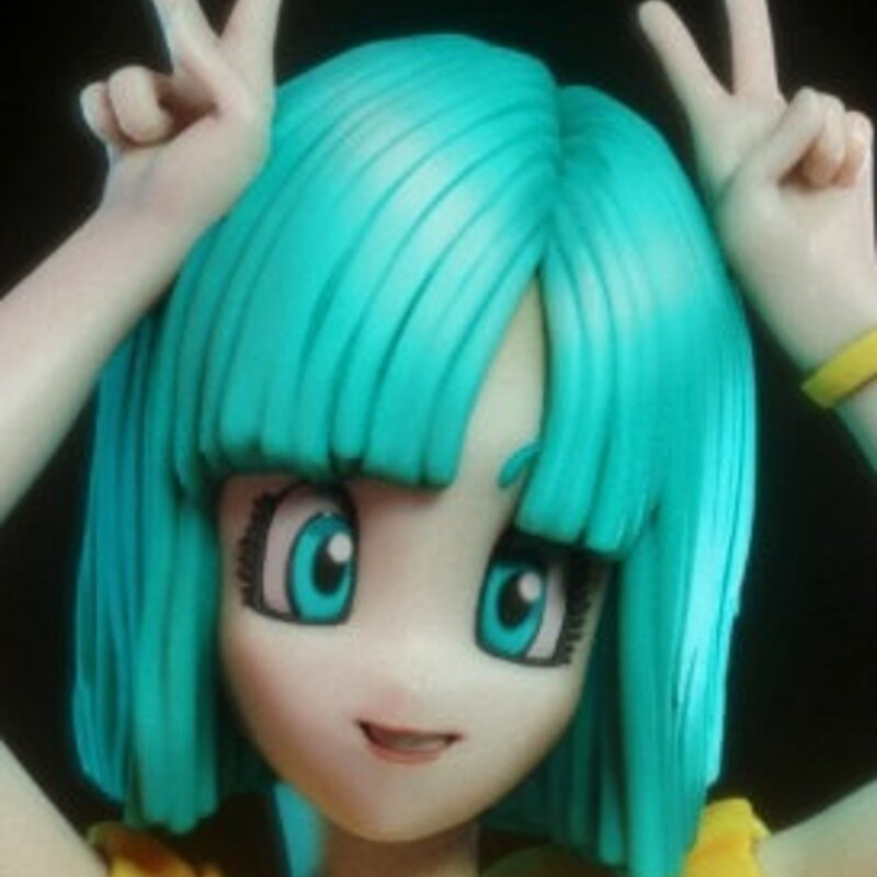 Dragon Ball Bulma Figure - Etsy
