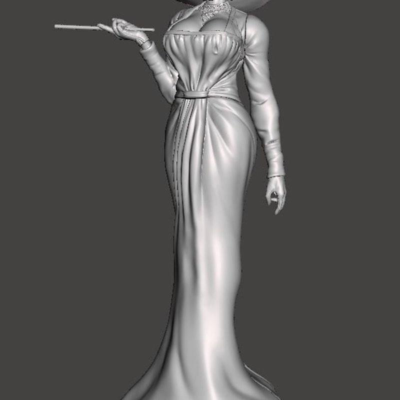 Lady Dimitrescu Figure - Etsy