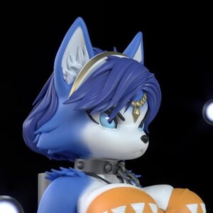 Angry Vixen Figure | 3D Printed | Painted or Garage/model Kit ...