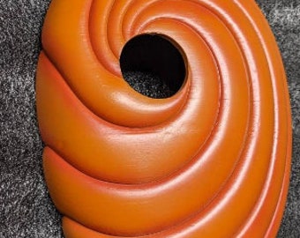 Tobi Obito Uchiha Akatsuki Printed Cosplay Mask Naruto Mask - Etsy