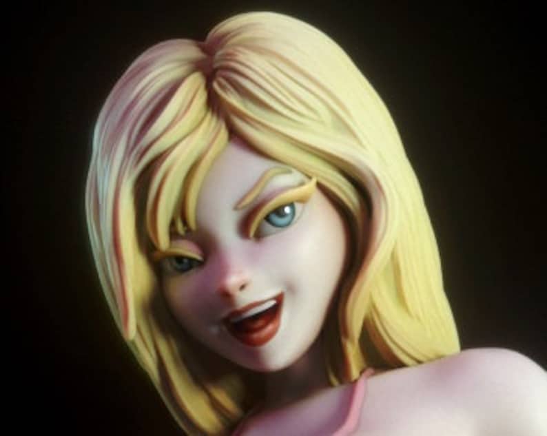 Ellen 3D Printed Statue Painted or Garage/model Kit - Etsy