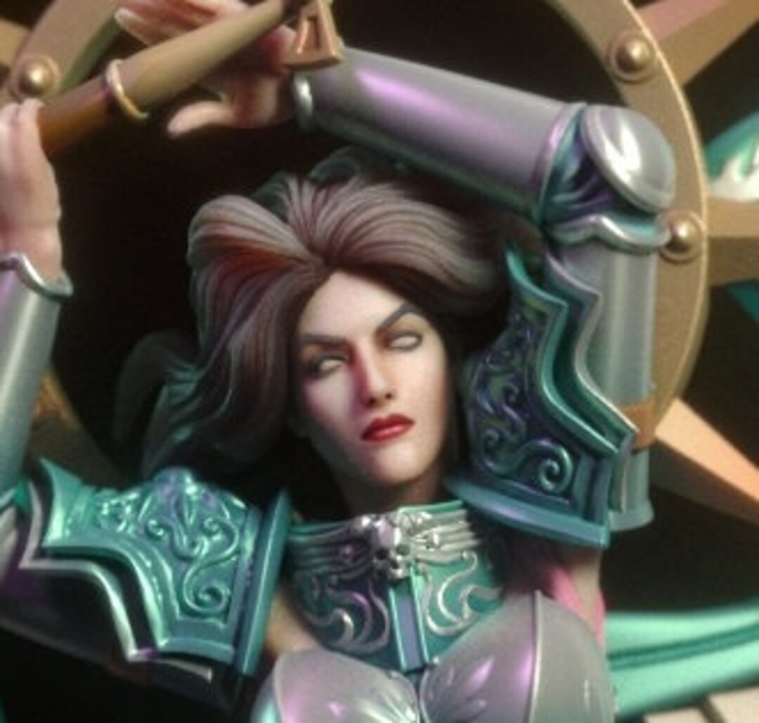 Celeste 3D Printed Statue Painted or Garage/model Kit Designed by ...