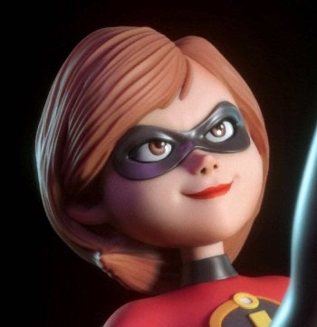 Elastigirl 3D Printed Statue Painted or Garage/model Kit Designed by ...