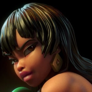 Chel 3D Printed Statue Painted or Garage/model Kit Designed by Torrida ...