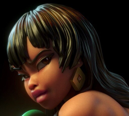 Chel 3D Printed Statue Painted or Garage/model Kit - Etsy