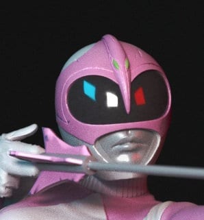 Pink Ranger 3D Printed Statue Painted or Garage/model Kit - Etsy