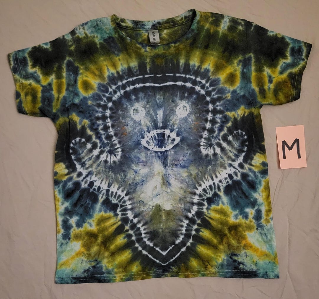 M Youth Moose Spooky Ghost Ice Dye - Etsy