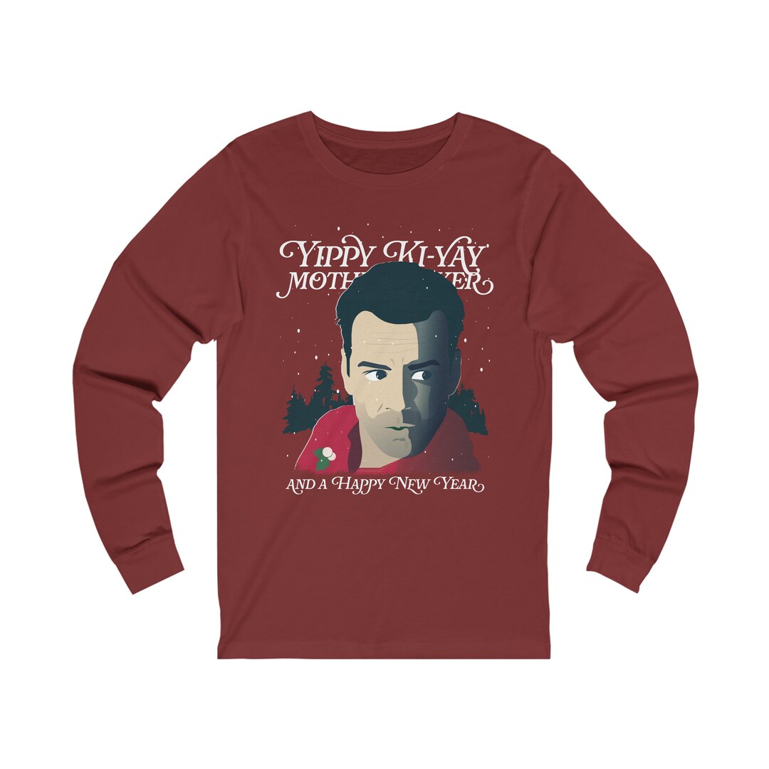 Die Hard Christmas Shirt / Unisex Jersey Long Sleeve Tee - Etsy