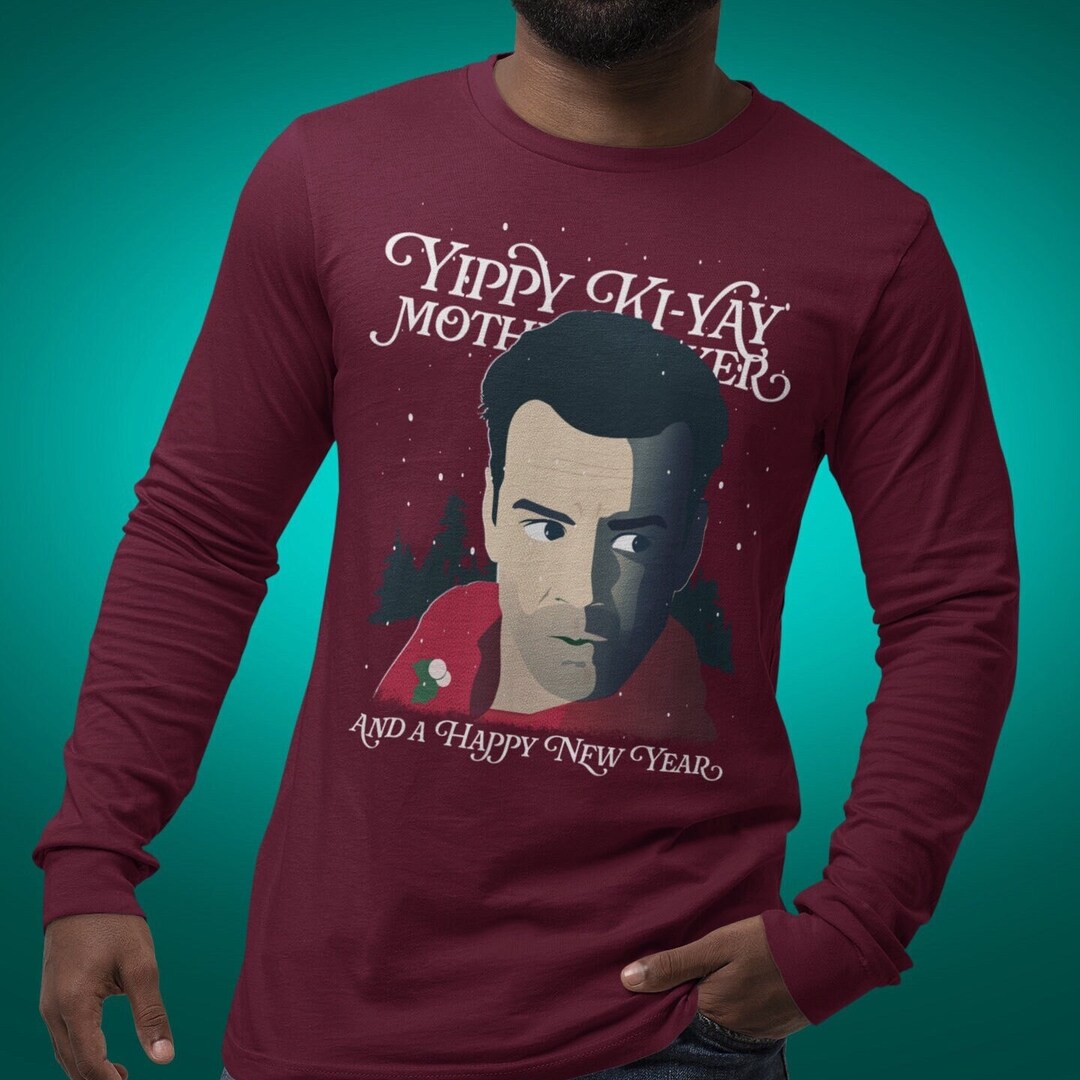 Die Hard Christmas Shirt / Unisex Jersey Long Sleeve Tee - Etsy