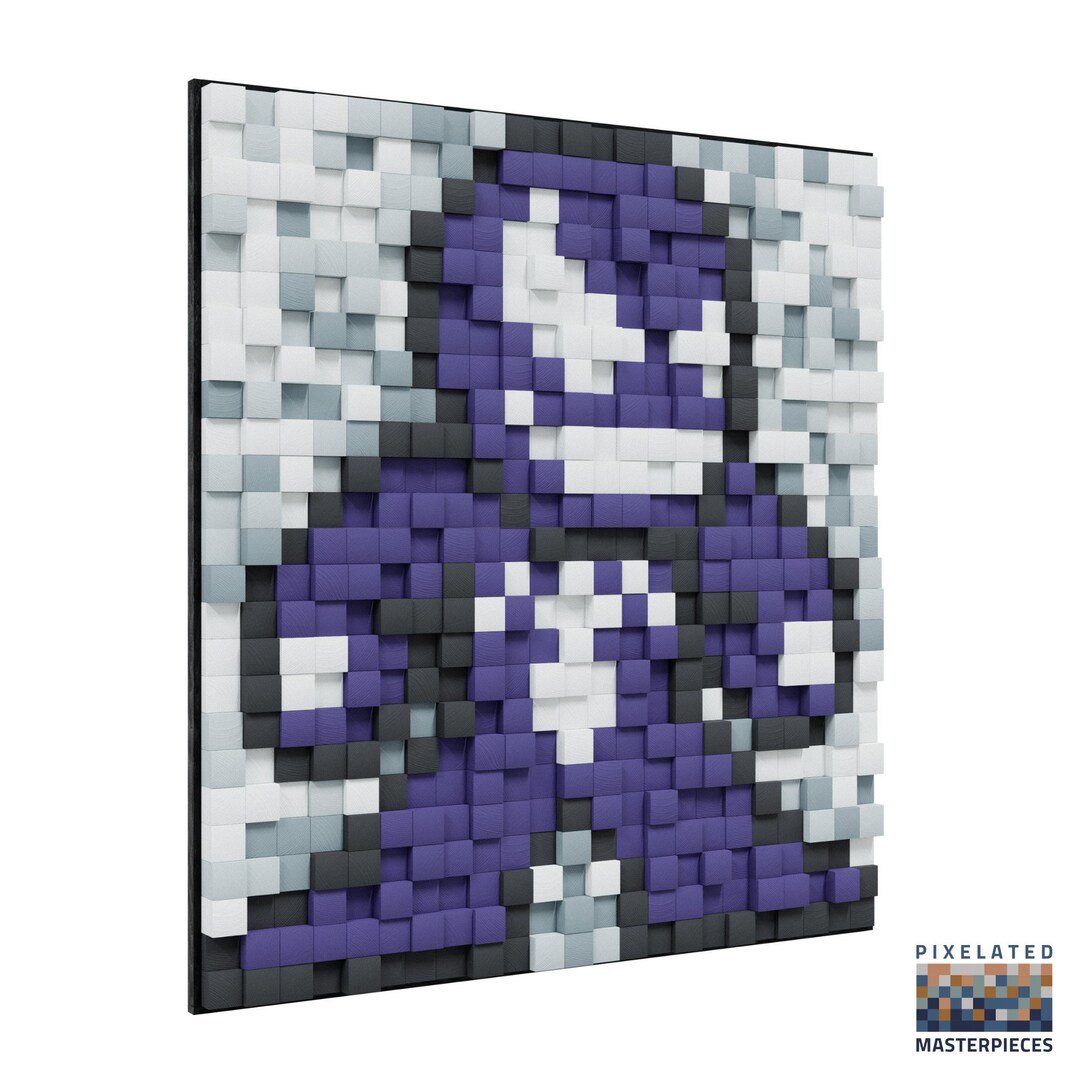 Venom 3D Wood Wall Art, Painted Acoustic Panel, Wood Sound Diffuser ...