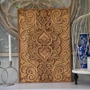 6-layered 3D Wood Art, Minimalist Geometric Wooden Wall Art for Chic ...