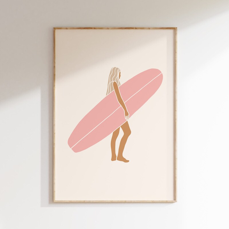 Surf Poster - Etsy