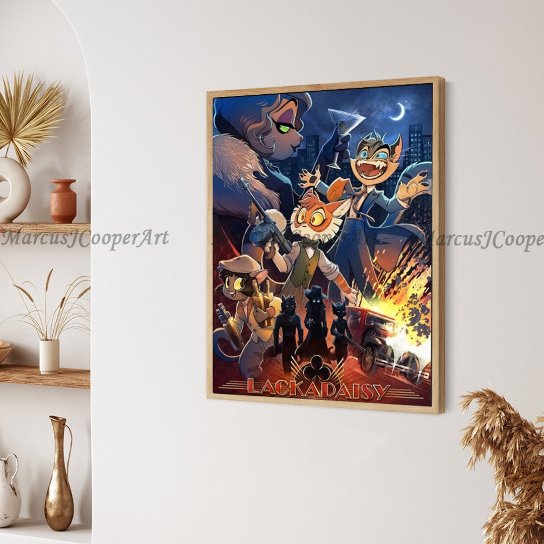 Lackadaisy 2023 Movie Poster - Etsy Australia