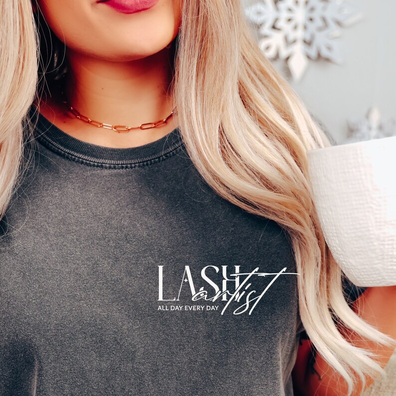 Lash Artist Shirt, Lash Tech Gifts, Women Lash Boss Tee, Beautician ...