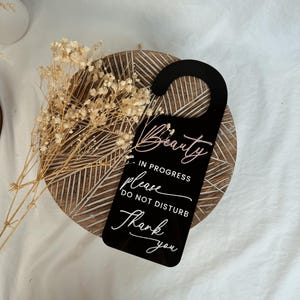 3D Custom Do Not Disturb Door Sign, Engraving Treatment Room Sign ...