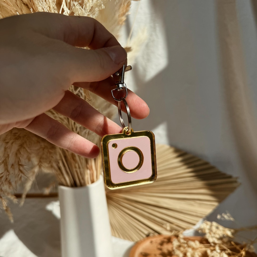 Instagram Smart NFC Keychain for Social Media, NFC Small Business ...