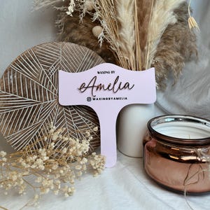 3D Acrylic Waxing Photo Prop, Salon Decor, Esthetician Beauty Studio ...