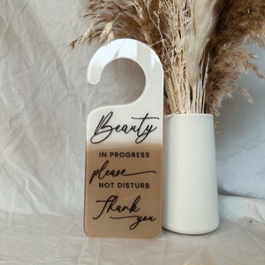 Custom Do Not Disturb Door Sign, Treatment Room Sign, Beauty Studio ...