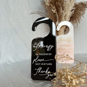 Custom Do Not Disturb Door Sign, Treatment Room Sign, Beauty Studio ...