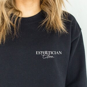 Personalized Esthetician Shirt, Custom Name Beauty Shirt, Makeup Artist ...