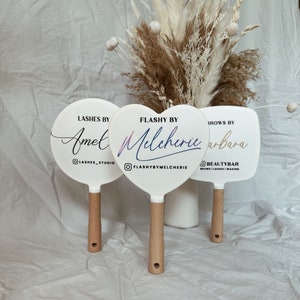 Lash and Brow Mirror Prop, Lash Artist Custom Mirror Gift, Salon Decor ...