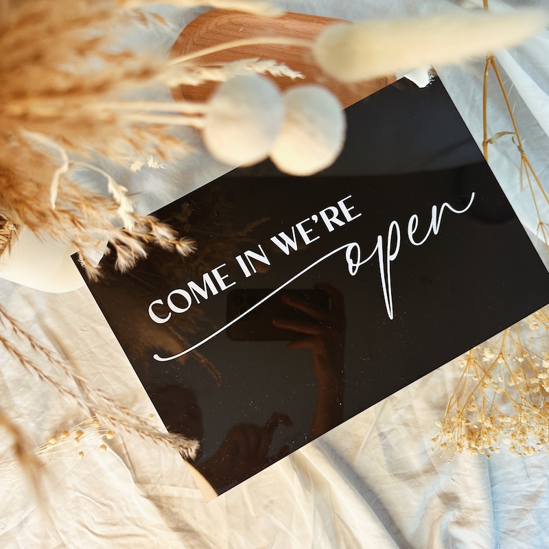 We Are Open Signs - Etsy