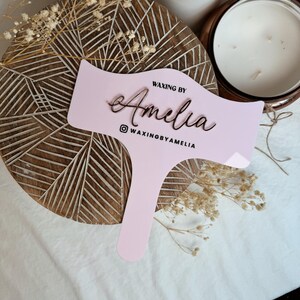 3D Acrylic Waxing Photo Prop, Salon Decor, Esthetician Beauty Studio ...