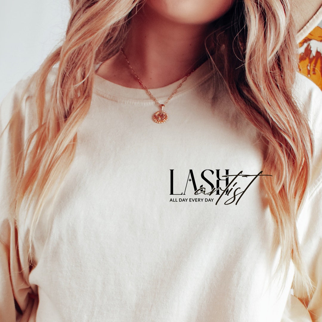 Lash Artist Shirt, Lash Tech Gifts, Women Lash Boss Tee, Beautician ...