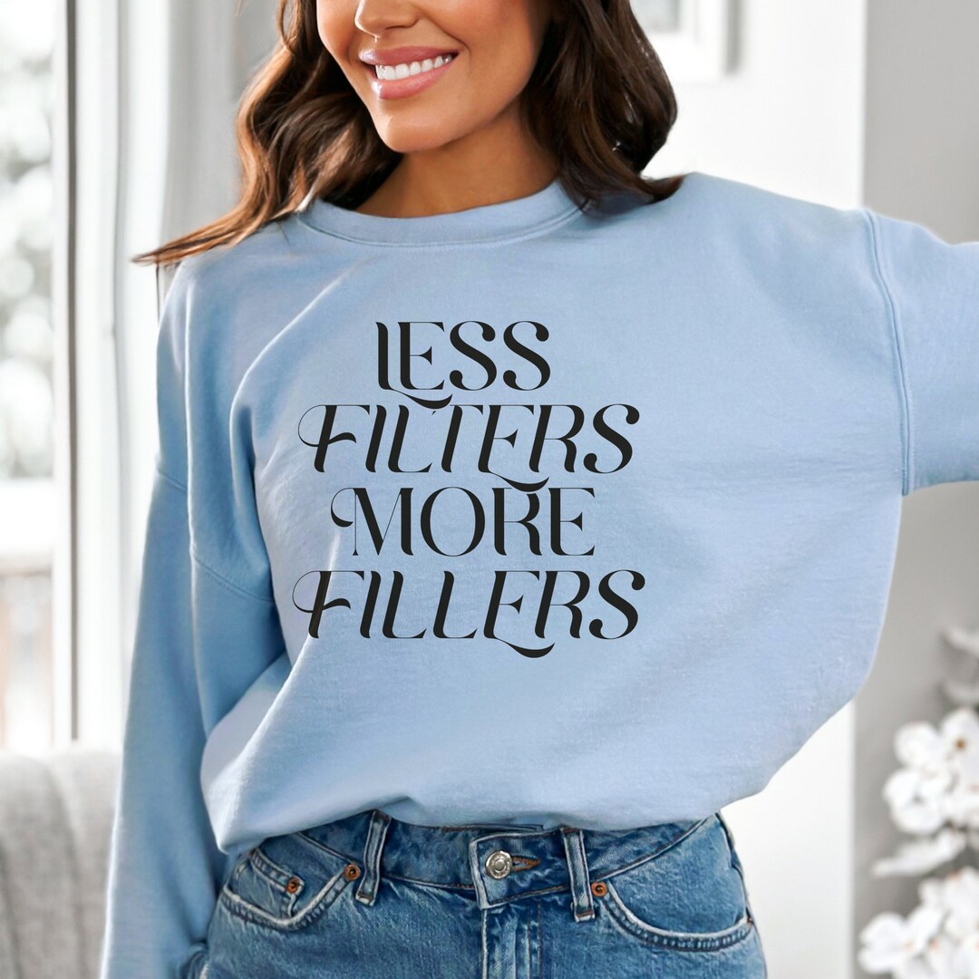 Funny Aesthetic Nurse Sweatshirt, Nurse Injector Fillers Shirt, Med Spa ...